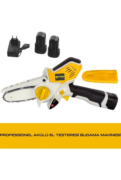 Sturdy Magic Saw Q-Torq 1800 Li-On Akülü Dal Kesme Çift Akülü Testere Bıçkı Makinası Sturdy Magic Saw Q-Torq 1800 Li-On Akülü Dal Kesme Çift Akülü Testere Bıçkı Makinası