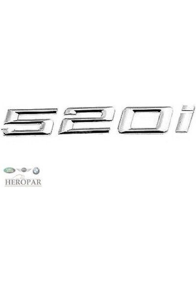 Heropar Bmw E60 ve F10 Uyumlu 520I Yazı 51147039782