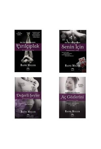 Blacktstone Serisi 4 Kitap Set - Raine Miller Blacktstone Serisi 4 Kitap Set - Raine Miller
