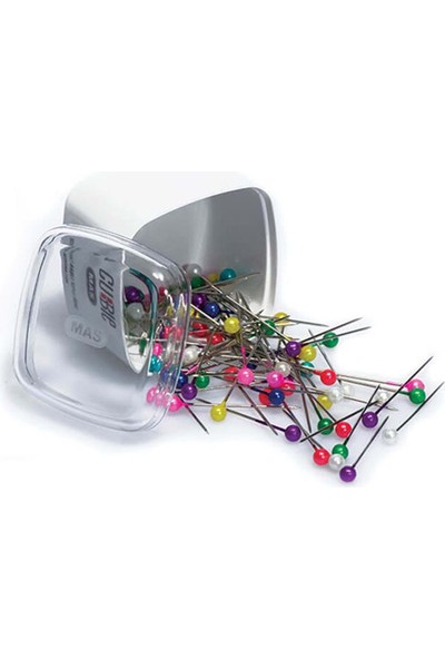 Mas Cubbie 1256 Renkli Başlı Toplu Iğne Mas Cubbie 1256 Renkli Başlı Toplu Iğne