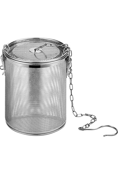 Paslanmaz Çelik Baharat Süzgeç Sepeti Mutfak Aracı Temizlemesi Kolay 0.7l