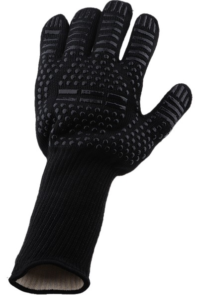 1 Adet Isı & Yangına Dayanıklı Barbekü Eldiveni, Güvenlik ve Dayanıklı, Kaymaz, Renkli Siyah 1 Adet Isı & Yangına Dayanıklı Barbekü Eldiveni, Güvenlik ve Dayanıklı, Kaymaz, Renkli Siyah