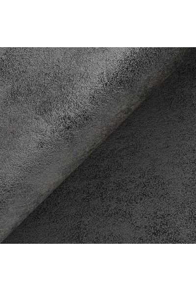 Gök Tekstil Canyon Nubuk -Deri Görünümlü (Eni 140 Cm) Antrasit