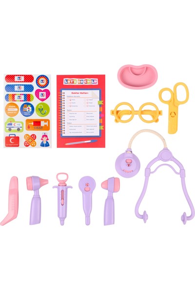 LC Doktor Seti Çantalı- Kırmızı LC Doktor Seti Çantalı- Kırmızı