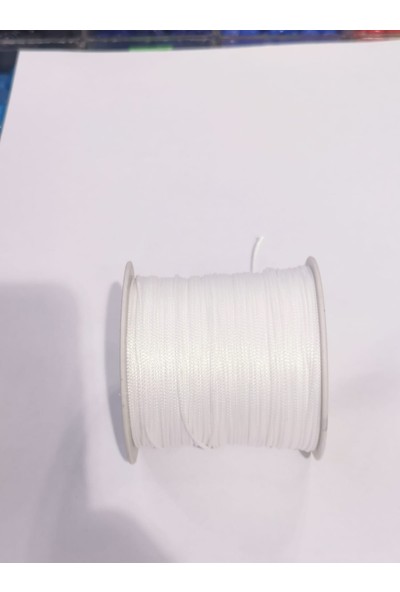 Livza Bijuteri Makara Paraşüt İpi, 1 mm. 100 mt. Takı Malzemesi İpi, Hobi Malzemesi