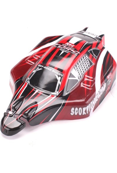 Remo D5902 1/8 Kırmızı Buggy Model Araç Kaportası