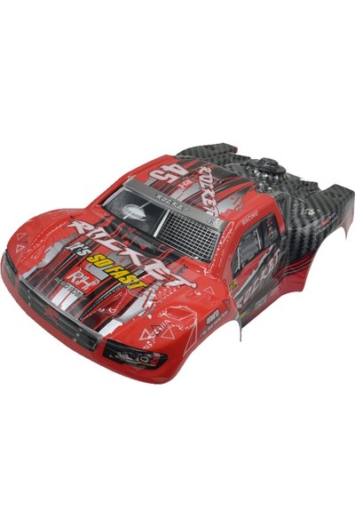 Remo D2602 1/16 Kırmızı Short Course Model Araç Kaportası