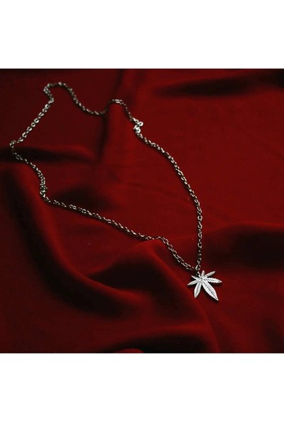 Javella Tarz Kolye Yaprak Desen Javella Tarz Kolye Yaprak Desen