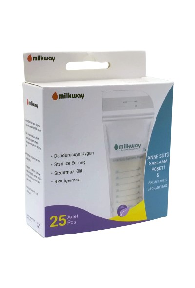 Milkway Anne Sütü Saklama Poşeti 25'li