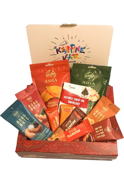 Afro Turco Foods Sağlıklı Atıştırmalıklar Yılbaşı Paketi 1 Afro Turco Foods Sağlıklı Atıştırmalıklar Yılbaşı Paketi 1