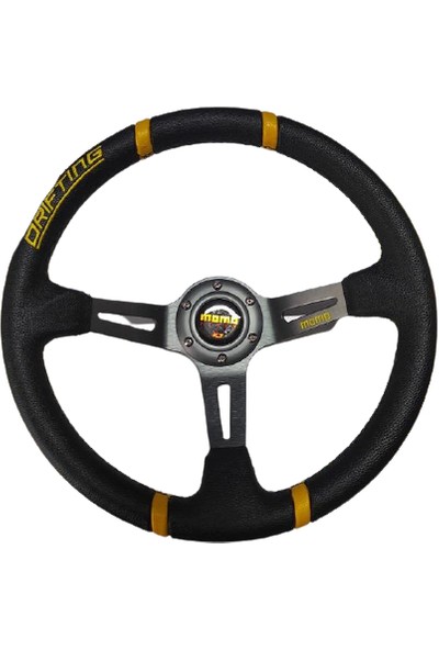 Momo Ofsetli Spor Direksiyon Gri-Sarı