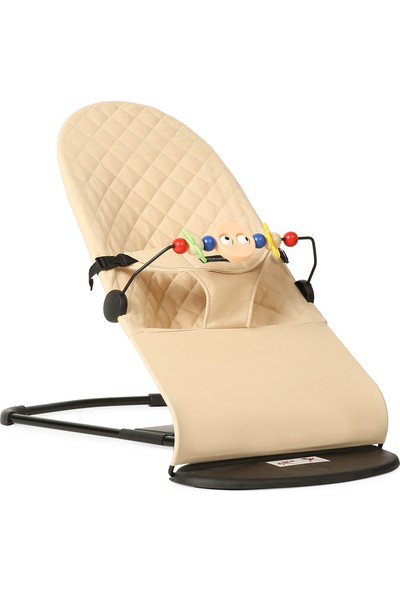 Bebekler Için Üç Kademeli Sallanan Sandalye Kapitone Kumaş (Yurt Dışından) Bebekler Için Üç Kademeli Sallanan Sandalye Kapitone Kumaş (Yurt Dışından)