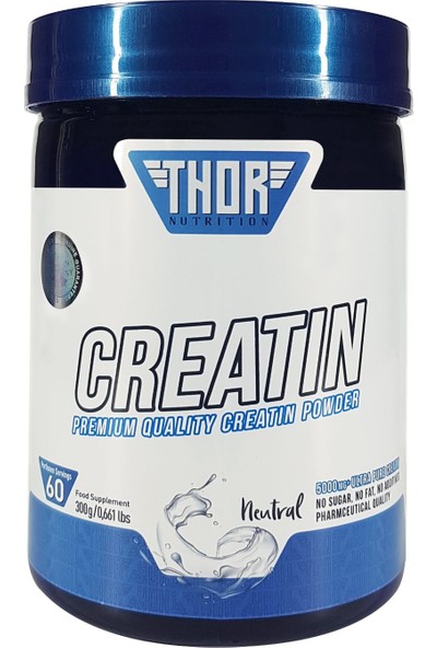 Thor Nutrition Creatine 300gr 60 Servis Thor Nutrition Creatine 300gr 60 Servis