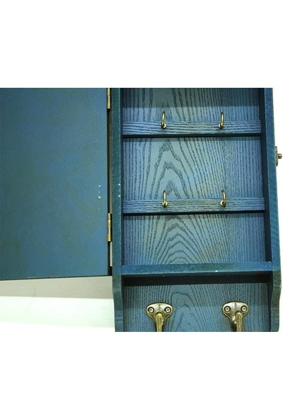 Lilibeaty Dekoratif Kutu Anahtarlık Çerçeveli Vintage Askılık