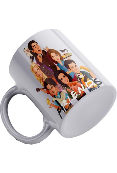 Remonz Friends Ekibi Üç Tarafı Baskılı Kupa Remonz Friends Ekibi Üç Tarafı Baskılı Kupa