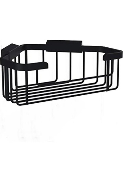 Bocchi Tel Sabunluk Köşe Mat Siyah