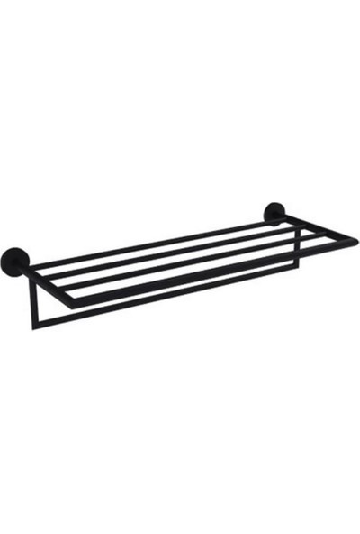 Bocchi Piave Havlu Rafı 600 mm Mat Siyah