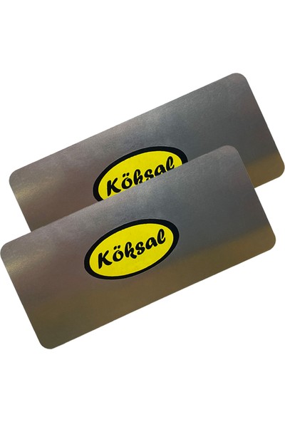 Köksal Rötuş Çeliği 4cmx9cm - 2 Adet