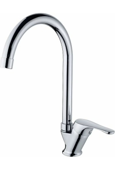 Sardıcı Mutfak Bataryası Çift Su Girişli Pirinç Flex Hortumlu Sardıcı Mutfak Bataryası Çift Su Girişli Pirinç Flex Hortumlu