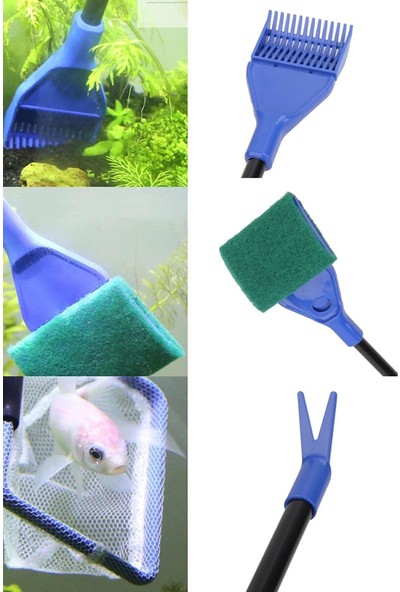 Safestore 5 In 1 Akvaryum Tankı Temizleme Seti Akvaryum Balığı Bakım Seti Safestore 5 In 1 Akvaryum Tankı Temizleme Seti Akvaryum Balığı Bakım Seti