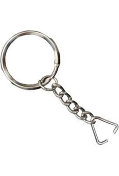 Asel Zincirli Anahtarlık Halkası (50 Adet)