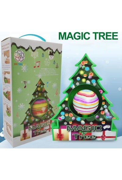 Xstone 1 Takım Noel Ağacı Süsleme Boyama Topu Noel Sihirli Ağacı (Yurt Dışından)