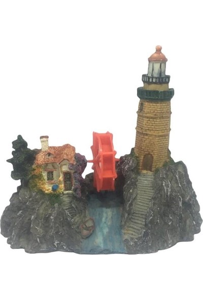 Oripet Akvaryum Dekoru Hava Değirmeni Ithal 17X17 cm Oripet Akvaryum Dekoru Hava Değirmeni Ithal 17X17 cm