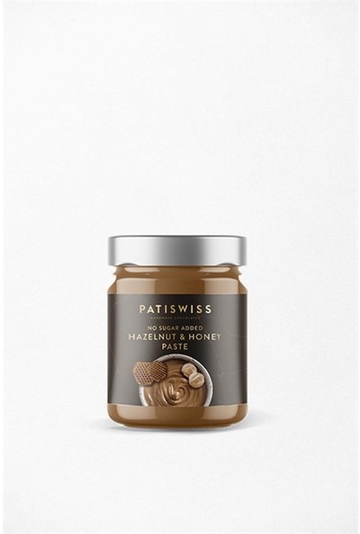 Patiswiss Şekersiz Ballı Fındık Ezmesi 210 gr Patiswiss Şekersiz Ballı Fındık Ezmesi 210 gr