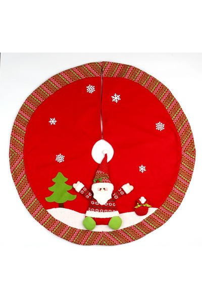 Xstone 105CM Yılbaşı Ağacı Etek Paspas Noel Partisi Dekorasyonu (Yurt Dışından)