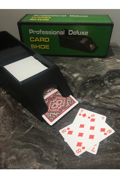 Baktuğ Kart Kutusu Poker, Blackjack + 2 Deste Oyun Kağıdı Baktuğ Kart Kutusu Poker, Blackjack + 2 Deste Oyun Kağıdı