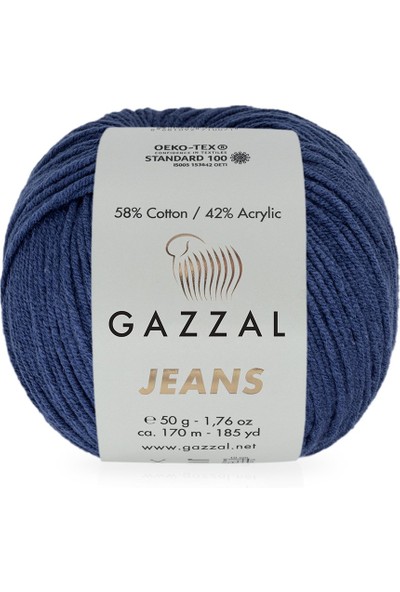 Gazzal Jeans Amigurumi Örgü Ipi