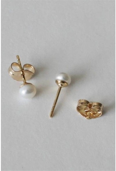 Aykan Kuyumculuk Inci Küpe - AK0303 Aykan Kuyumculuk Inci Küpe - AK0303