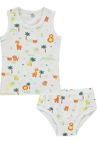 Civil Baby Erkek Bebek Iç Çamaşır Takımı 9-18 Ay Beyaz Civil Baby Erkek Bebek Iç Çamaşır Takımı 9-18 Ay Beyaz