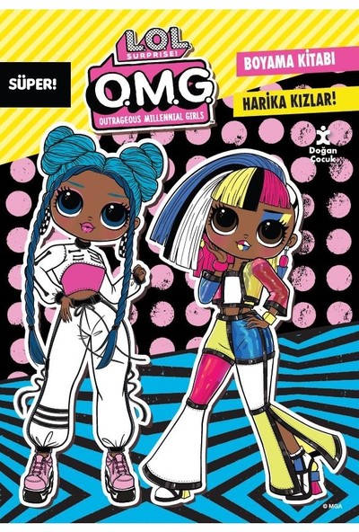 Lol O.M.G Boyama Kitabı Harika Kızlar!
