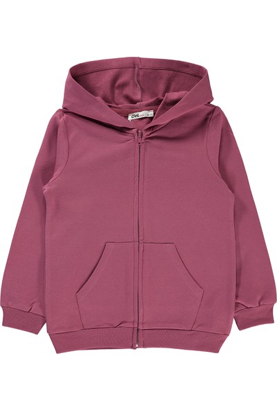 Civil Girls Kız Çocuk Kapüşonlu Hırka 6-9 Yaş Gül Kurusu Civil Girls Kız Çocuk Kapüşonlu Hırka 6-9 Yaş Gül Kurusu