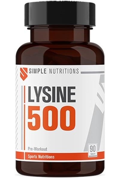 Simple Nutritions Lysine 500 Mg 90 Tablet