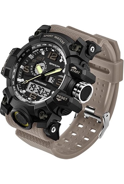 Sanda 742 Erkek Kol Saati - Haki (Yurt Dışından)