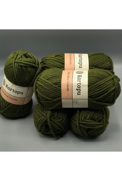 Kartopu Elite Wool Grande K410 Çimen