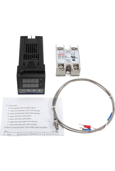 Dameng Pıd REX-C100 Sıcaklık Kontrol Seti (Yurt Dışından) Dameng Pıd REX-C100 Sıcaklık Kontrol Seti (Yurt Dışından)