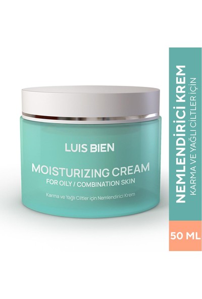 Luis Bien Yağlı ve Karma Ciltler Için Nemlendirici Yüz Kremi 50 ml Luis Bien Yağlı ve Karma Ciltler Için Nemlendirici Yüz Kremi 50 ml