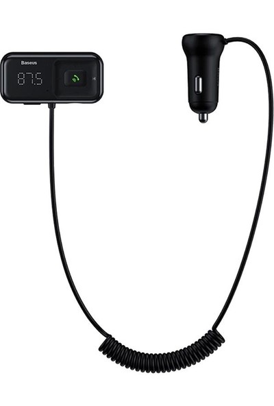 Baseus S-16 Bluetooth Araç Şarjı Siyah