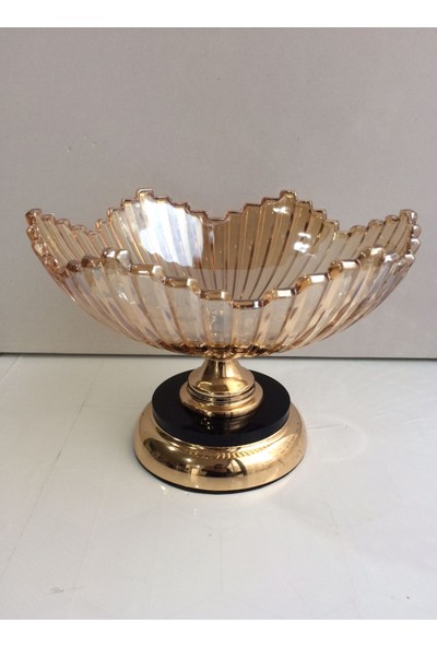 Çiftçiler Kristal Gondol Şekerlik Meyvelik Gold