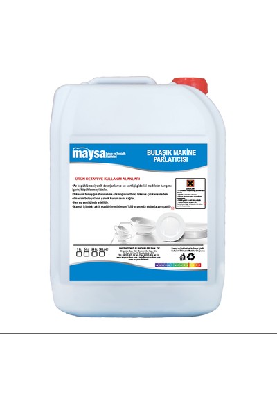 Maysa Ev Tipi Bulaşık Makinesi Parlatıcısı 5 lt