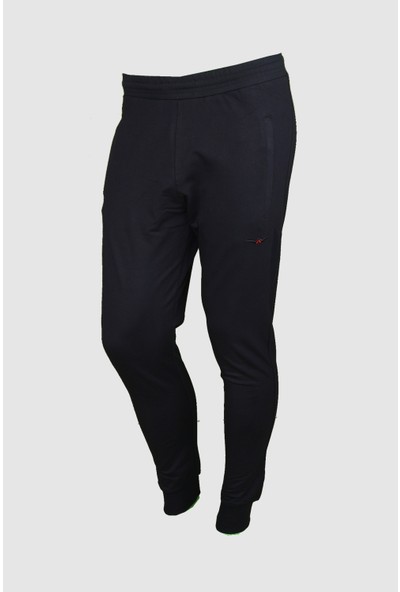 Bessa Lacivert Jogger Erkek Eşofman Altı Fermuarlı Cep