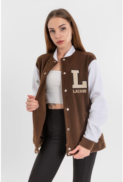 Lacase Kadın Kahverengi L Kolej Ceket