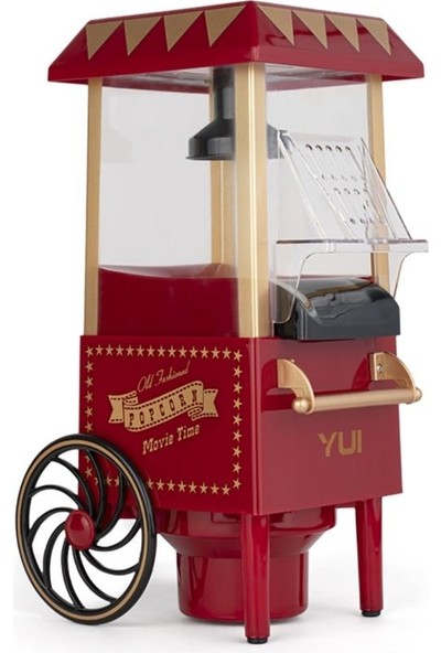 Yui M-99 1200W Popcorn Mısır Patlatma Makinesi Kırmızı Yui M-99 1200W Popcorn Mısır Patlatma Makinesi Kırmızı