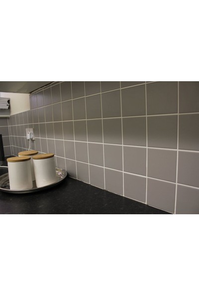 Vitra 10X10 Huurre Gri Mat Yer Duvar Seramiği