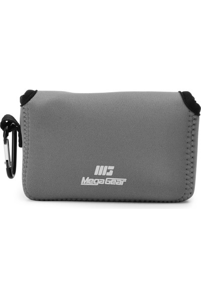 Megagear Fujifilm X100V Neopren Fotoğraf Makinesi Kılıfı Gri