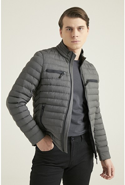 Ds Damat Slim Fit Antrasit Mont