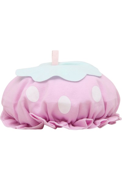 Farfi Çilek Formunda Bebek Şapkası - Pembe (Yurt Dışından)